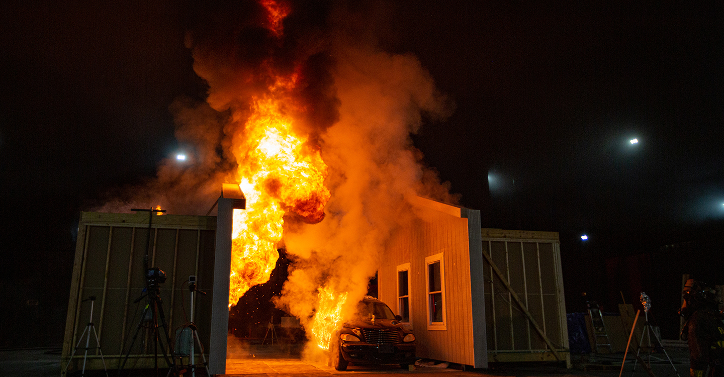 Learn How Fires Spread Between Structures