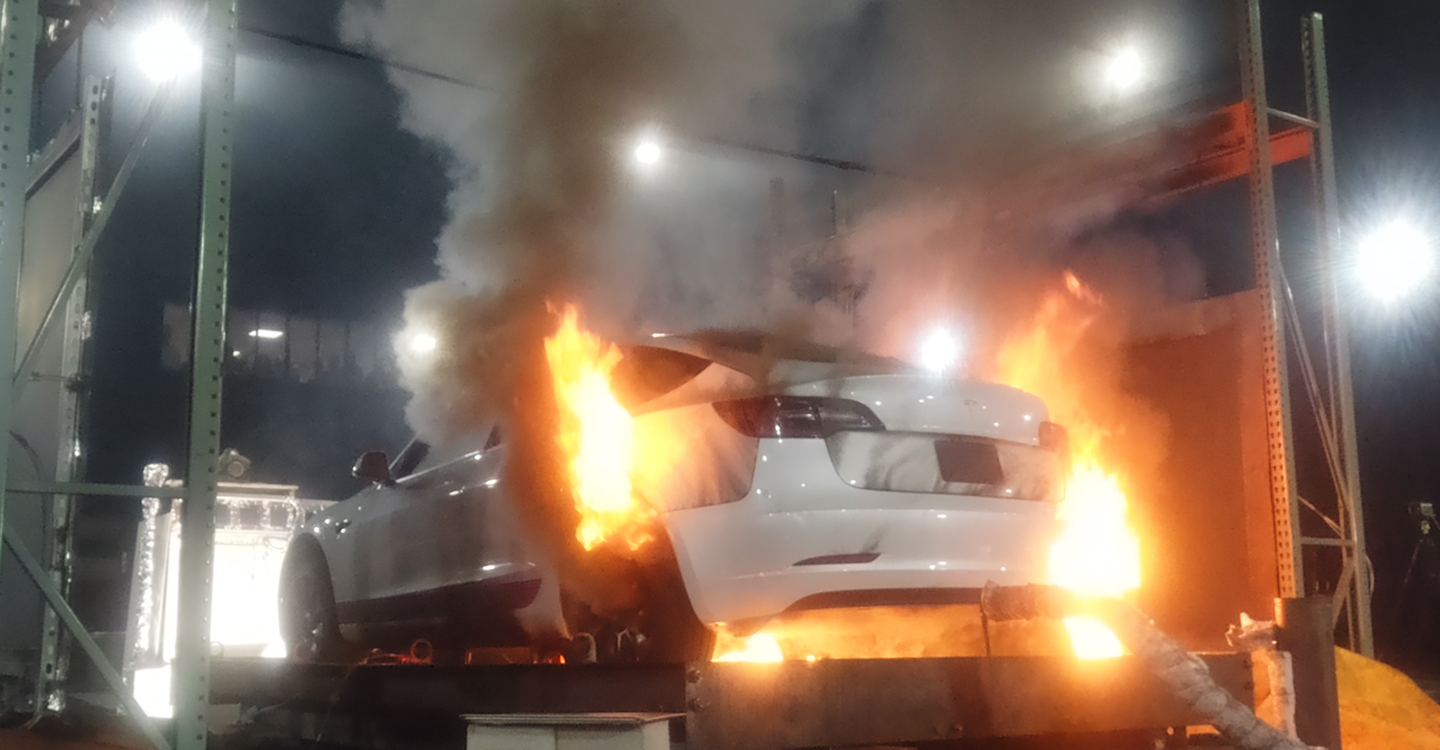 Learn the Heat Exposure Risks from Electric Vehicle Fires | Fire Safety ...