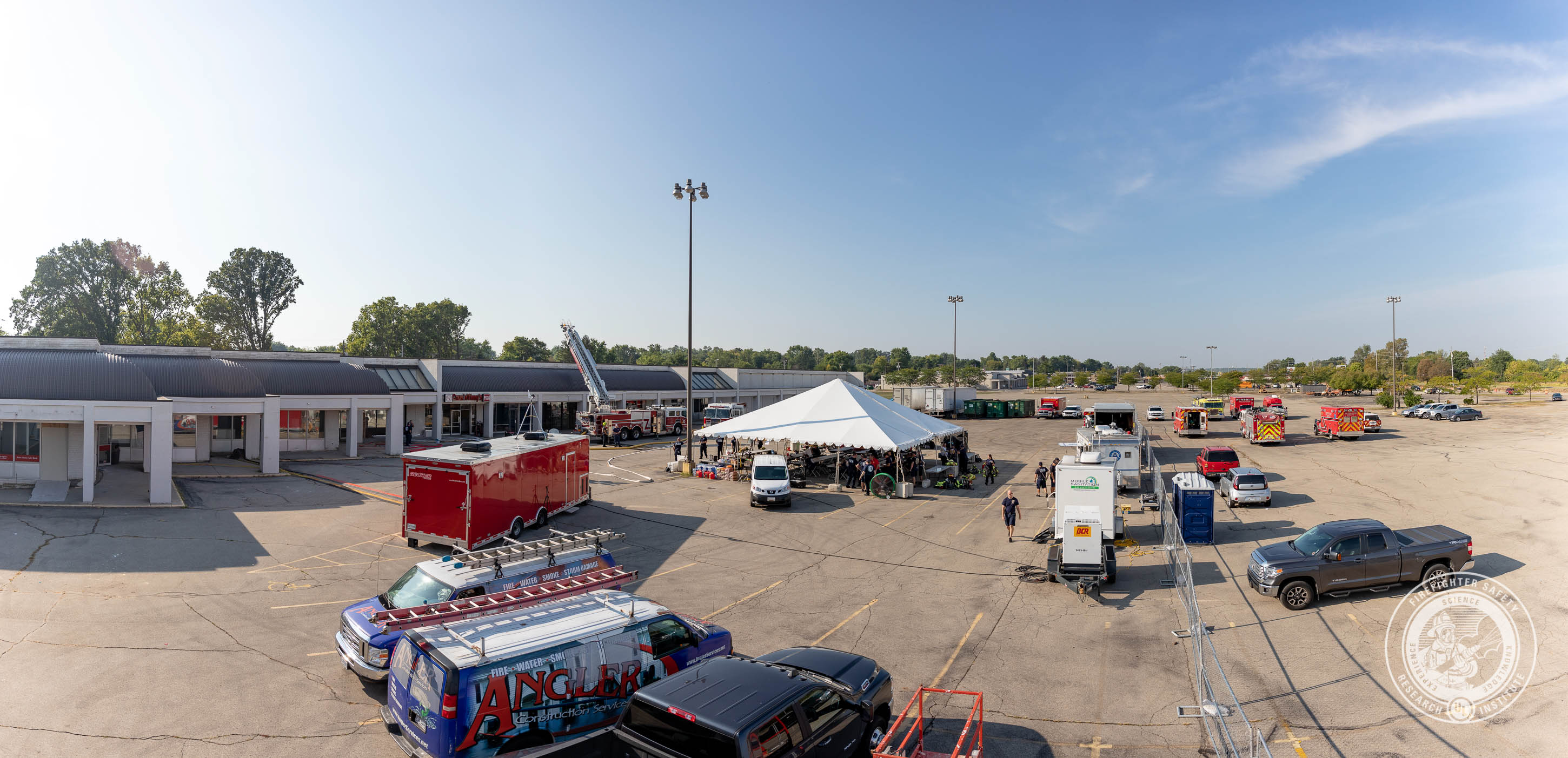 Live fire experiment based on Coordinated Fire Attack