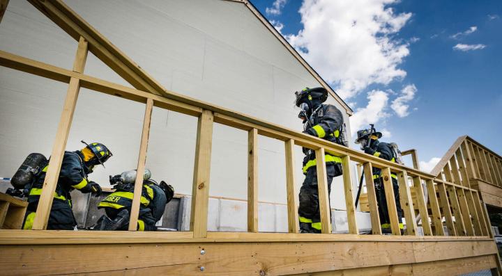 Understand fighting basement fires and risks for firefighters