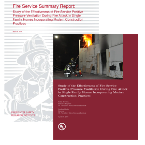 Learn about FSRI's grant on Positive Pressure Ventilation